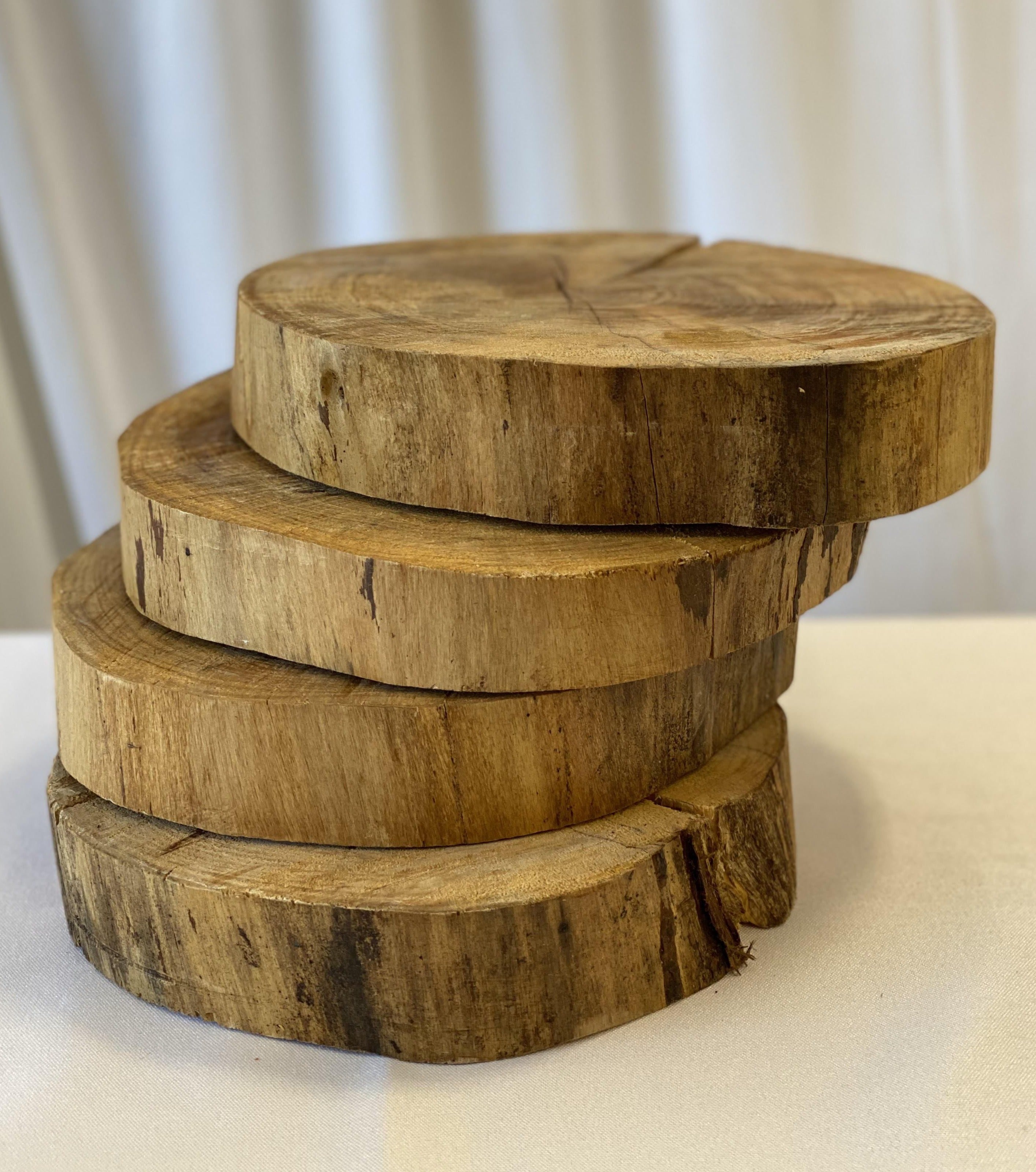 Rustic Wooden Rounds – Covers Event Hire